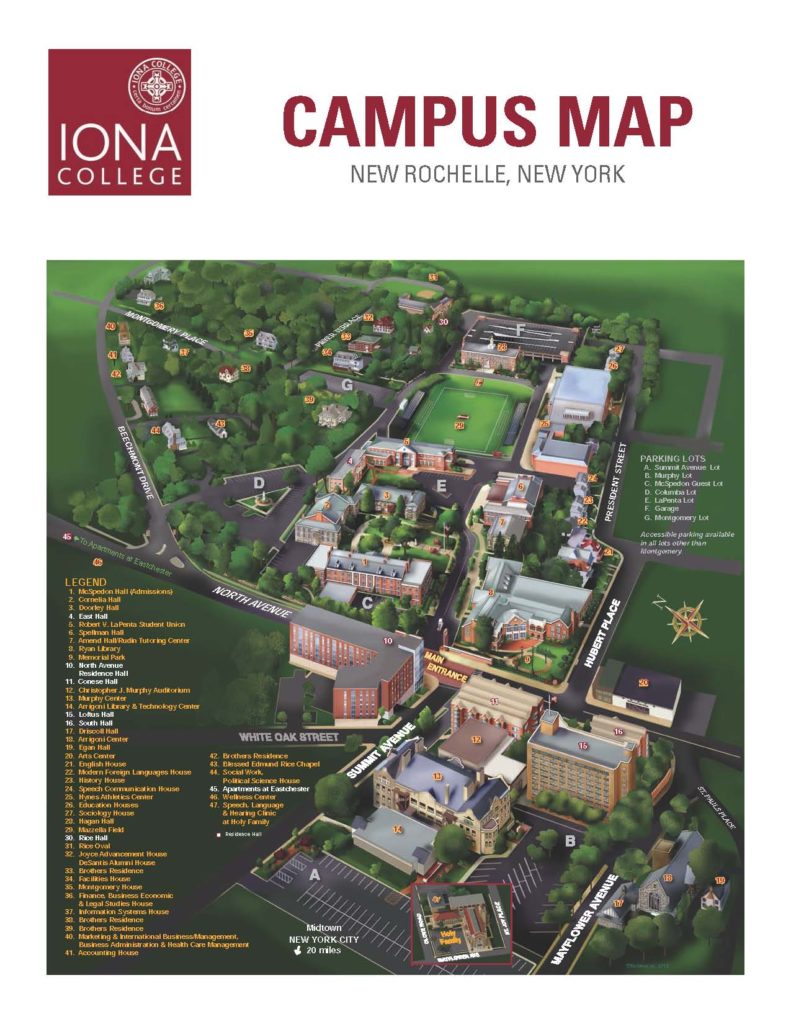 IonaCampusMap - Healthcare Leaders of New York