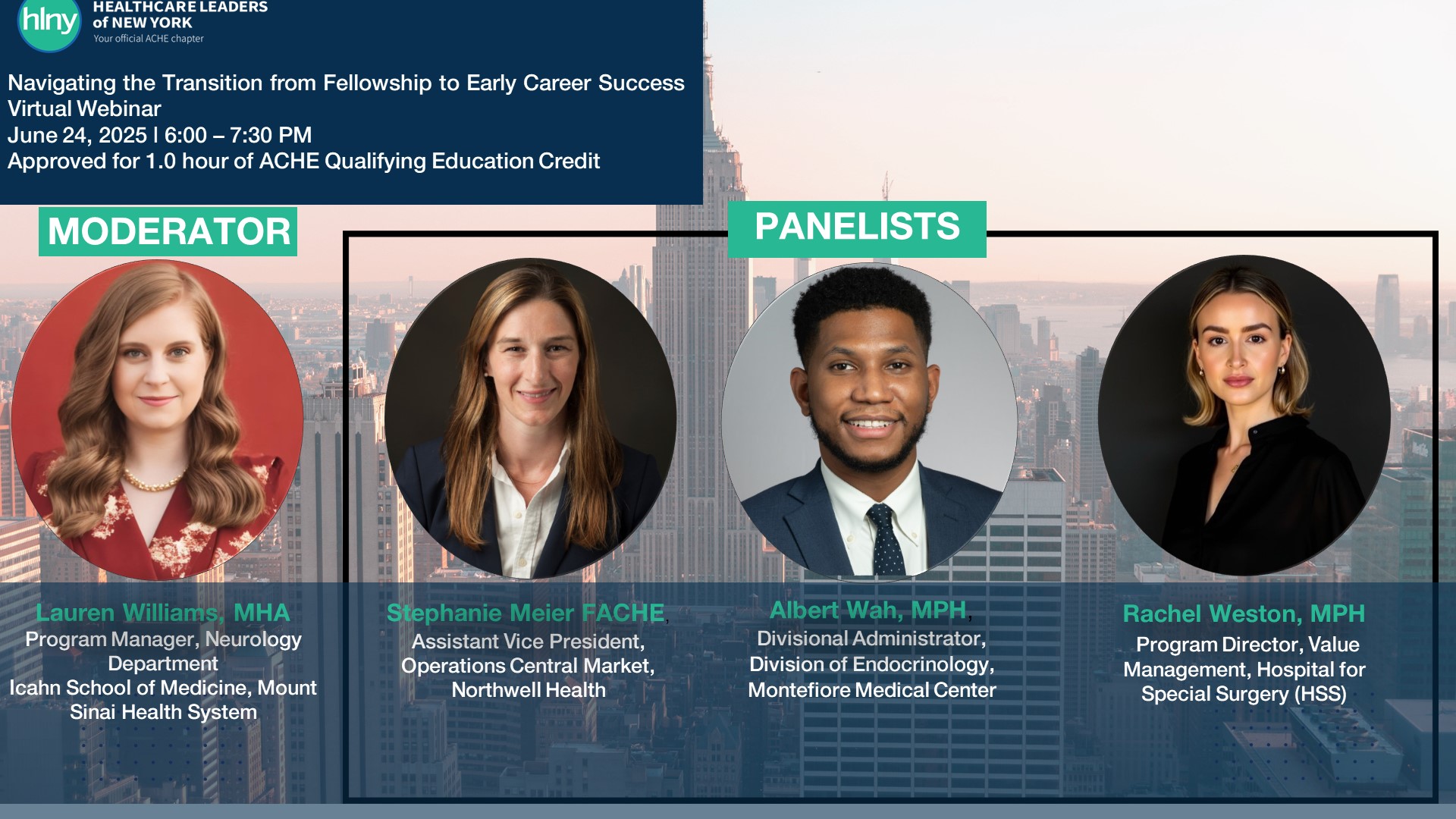 Navigating the Transition from Fellowship to Early Career Success ...